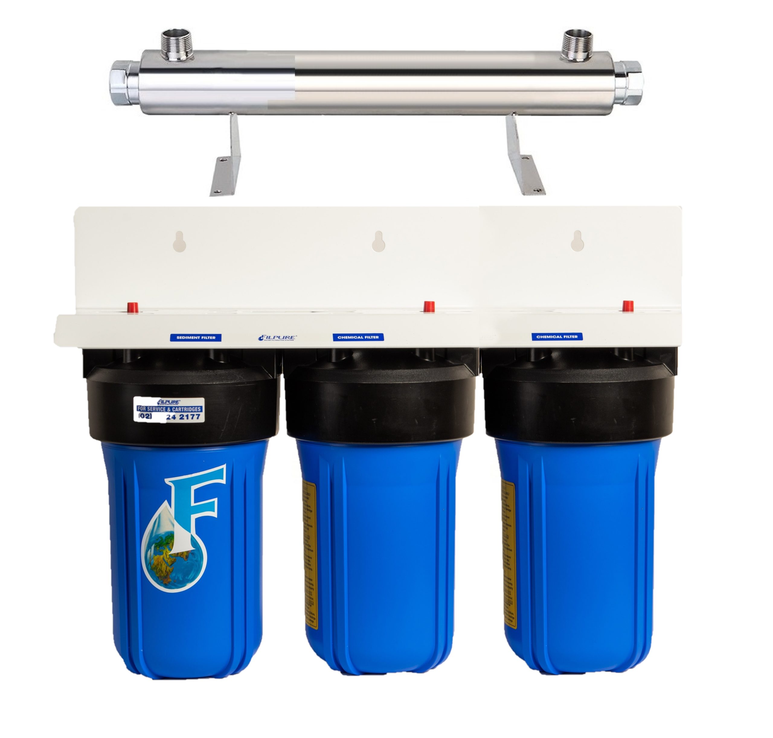 Filpure Whole House High Flow Ultraviolet Water Sterilizer Model TRBB ... Filpure Whole House High Flow Ultraviolet Water Sterilizer Model TRBB ...